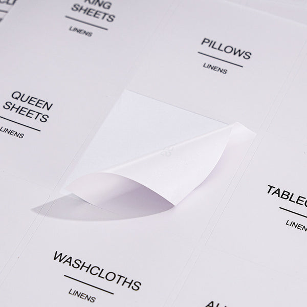 Laundry, cleaning & bathroom labels - mega pack – Organisation Station AU